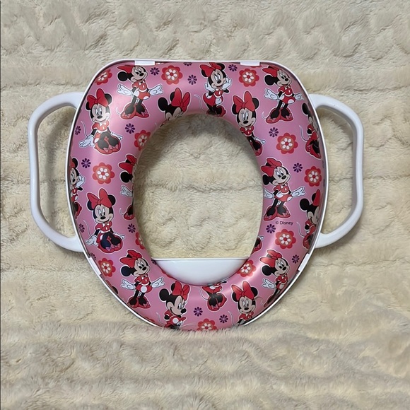 Disney | Accessories | Disney Minnie Mouse Pink Kids Toilet Seat | Poshmark